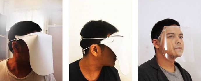 Indonesian Designer Creates "Flatpack Faceshield" That Uses One Single ...