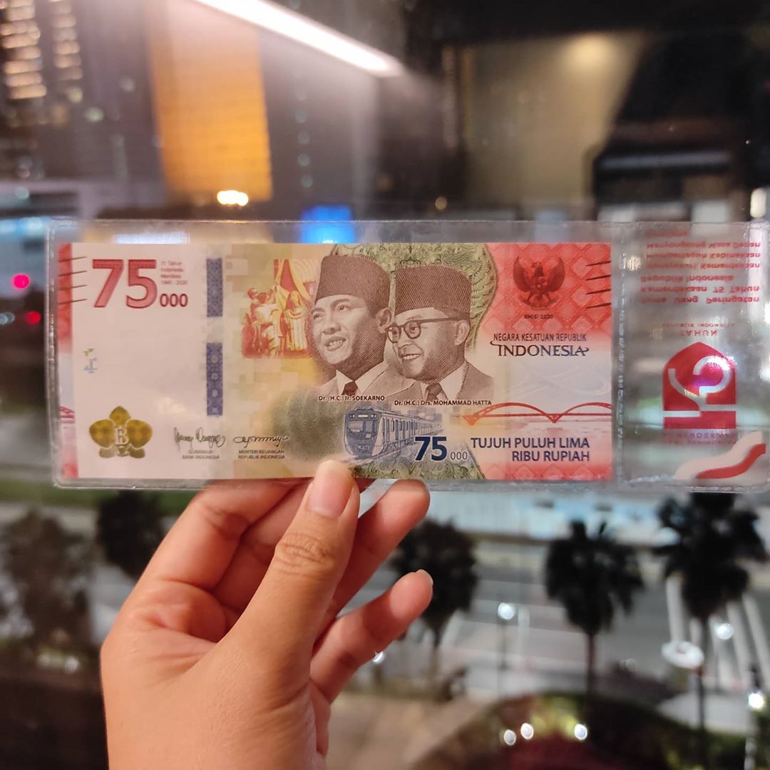 75th Independence Day Banknote Worth Rp. 75,000 Gets Lots Of Attention ...