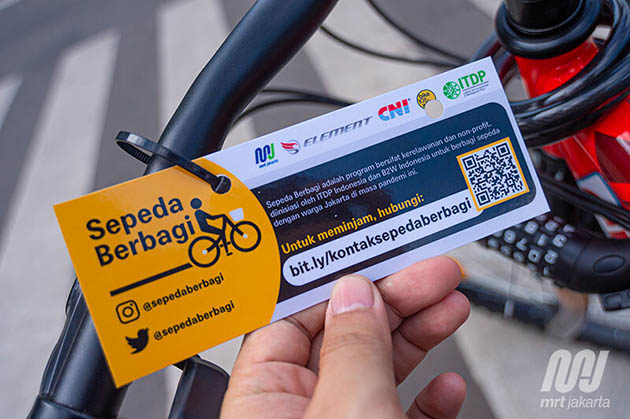 Sepeda Berbagi Offers Free Bike Rentals For Jakartans To Commute To ...
