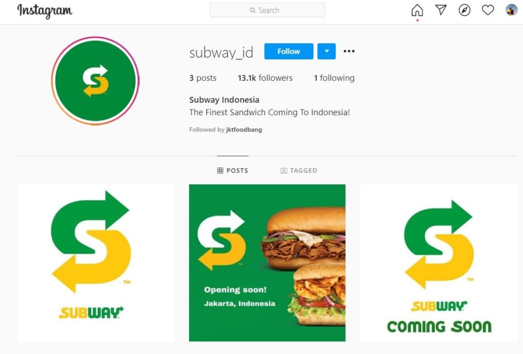 Subway Coming To Jakarta Is Fake News That Should Be Real News
