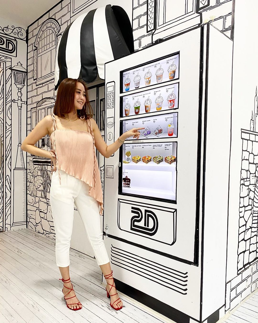 2D Coffee & Tea Opens In Pantai Indah Kapuk With Monochromatic Decor