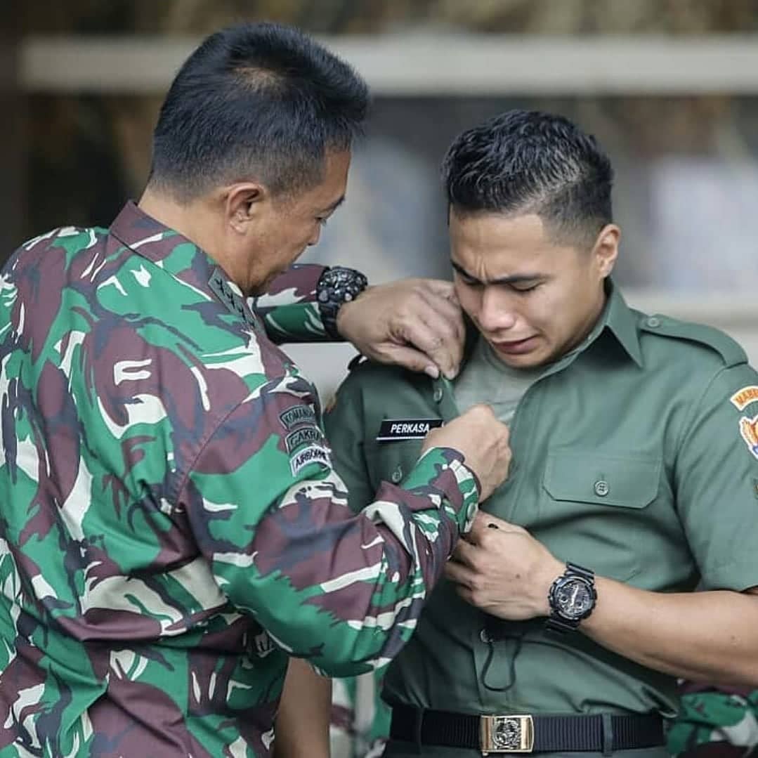 Former Volleyball Team Player Aprilio Perkasa Manganang Joins Army